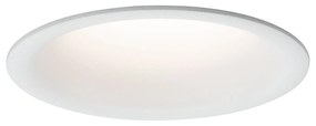 Paulmann 93416 LED Cymbal, bílá bodovka, 1x6,7W LED 2700K stmívatelná, prům. 7,7cm, IP44