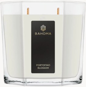 Ručně litá vonná dvouknotá svíčka Portofino Blossom (květ pomeranče, frézie)