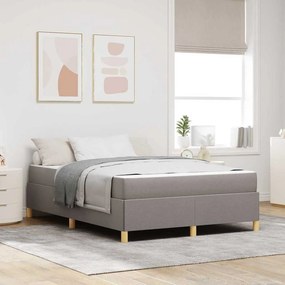 Rám postele Taupe 160 x 200 cm textil 3398952