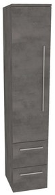 Mereo Mereo, Bino, koupelnová skříňka vysoká 163 cm, levá, Multidecor, CN697BET2