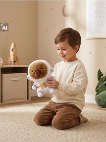Sinsay - Plyšová kapybara v kostýmu astronauta - bílá