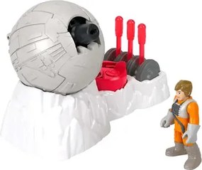 FISHER-PRICE Imaginext Herní sada Rebel Base Cannon / Figurka Luke Sky