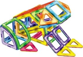 Magnetická stavebnice 89 dílků / Stavebnice / plast, magnet / od 3 let