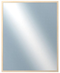 DANTIK - Zarámované zrcadlo - rozměr s rámem cca 80x100 cm z lišty KASSETTE dub bělený (2861)