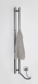 Sapho PAPINADO elektrický sušák ručníků 109 x 1200 mm 40 W chrom ER740