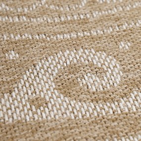 Ayyildiz, AKCE: 160x160 (průměr) kruh cm Kusový koberec Comilla 887 Beige kruh, béžová, chodba / předsíň