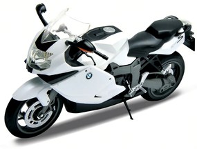 Welly Motocykl BMW K1300S model 1:10 bílý