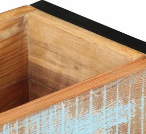 Truhlík 60 x 20 x 68 cm masivní recyklované dřevo 321943