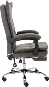 Kancelářská židle šedá textil 20369