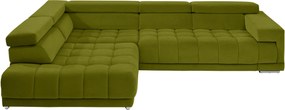 XXXLutz ROHOVÁ SEDAČKA, textil, zelená Beldomo Speed - Sedací soupravy - 000711005362