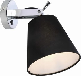 Nástěnná lampa Bali E14 Černá Abažur Light Prestige