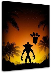 Gario Obraz na plátně Stín herní postavy - DDJVigo Rozměry: 40 x 60 cm