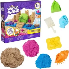 SPIN MASTER Kinetic Sand písčitá pláž / Kreativní sada s tekutým píske