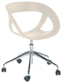 Gaber Plastová židle MOEMA 5R Barva plastu Gaber slonová kost 01