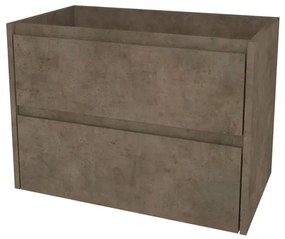 Mereo Opto, koupelnová skříňka 61 cm, Multidecor, Beton Chicago tm šedý CN990SBCS2