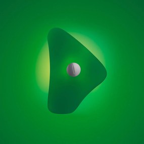 Foscarini Bit 4 nástěnné skleněný difuzor, zelená