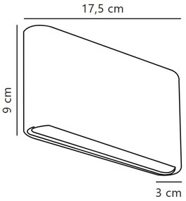 Nordlux - LED Venkovní nástěnné svítidlo KINVER LED/8,5W/230V IP54 bílá