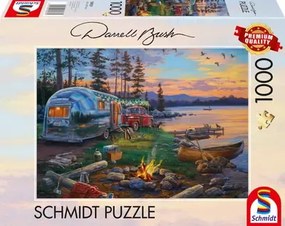 SCHMIDT Puzzle Kempování u jezera / 1000 dílků / od 12 let