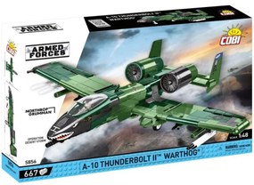 Cobi 5856 Armed Forces A-10 Thunderbolt II Warthog, 1:48, 633 kostek