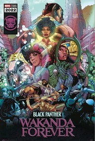 Plakát, Obraz - Black Panther: Wakanda Forever, (61 x 91.5 cm)