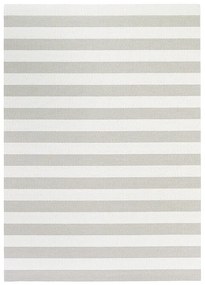 Koberec Big Stripe: Šedo-bílá 80x200 cm