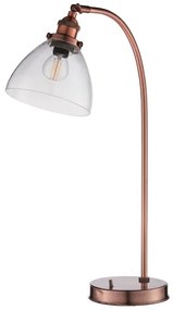 Endon 77861 - Stolní lampa HANSEN 1xE27/40W/230V měděná