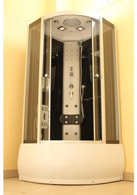 BPS-koupelny Hydromasážní box HYD-Bella 100 SA, 100x100 se saunou