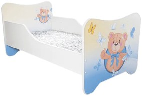 TopBeds dětská postel s obrázkem 160x80 - Medvídek