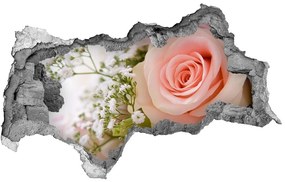 Wallmuralia Samolepící díra nálepka Kytice květin 95x73 cm
