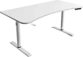 AROZZI ARENA MOTO WHITE / Herní stůl / motorizovaný / bílý / D:160cm /