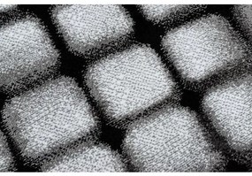 koberec INTERO REFLEX 3D MŘÍŽ šedá velikost 140x190 cm | krásné koberce cz