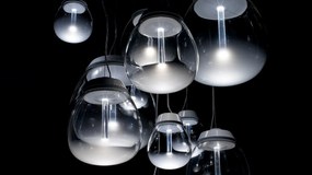 Artemide 1819010A Empatia 26, designové závěsné svítidlo, 16W LED 3000K, prům. 26cm