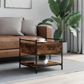 vidaXL Konferenční stolek 50 x 50 x 50 cm kompozitní dřevo [833968] Barva: Černá