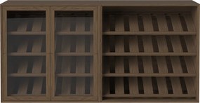 Bolia designové stojany na víno Vega Wine Cabinet Combination 03