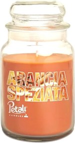 PETALI vonná svíčka ve skle Orange & Cinnamon - hoření 100h