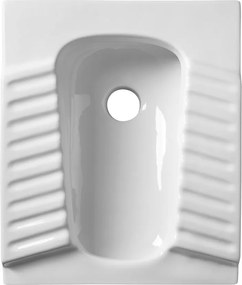 Aqualine Aqualine, AGADI WC turecké 50x60 cm, bílá, TU0586