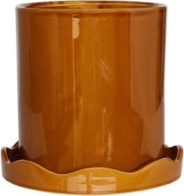 Kameninový ručně vyrobený obal na květináč ø 16,5 cm Nami – OYOY Living Design