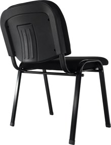 Kancelářská židle, černá, ISO ECO