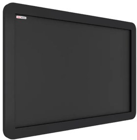 Allboards, Černá křídová tabule 90x60 cm, dřevěný rám, černý smartphone TB96iPC