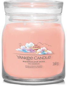 Yankee Candle – Signature svíčka Watercolour Skies (Akvarelová obloha) Velikost: střední 368 g