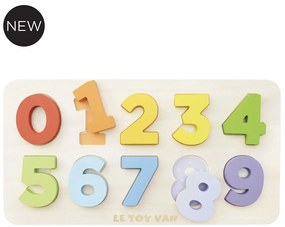Le Toy Van Vkládací puzzle s čísly