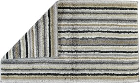 Koupelnový kobereček Stripes 60 x 100 cm šedý