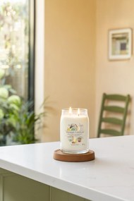 Yankee Candle vonná svíčka Signature ve skle velká Sweet Vanilla Horchata 567g