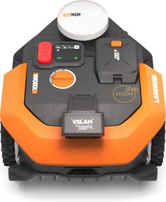 WORX Robotická sekačka WR365E Vision Cloud 650 m2 (RTK + AI V-SLAM Stereo)