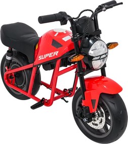 Elektrická motorka SUPERMOTO červená