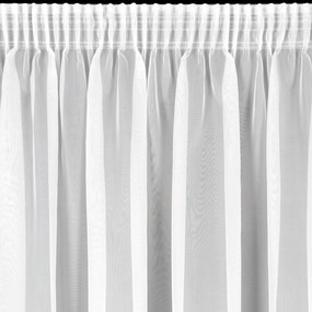 ZÁCLONA NA PÁSCE LUCY 350X250 CM BÍLÁ
