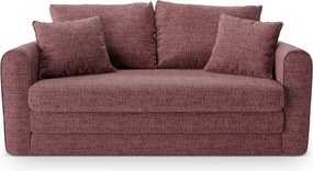 Tmavě růžová rozkládací pohovka 158 cm Lido – Micadoni