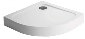 Polimat Standard čtvrtkruhová sprchová vanička Rozměr vaničky: 90x90cm