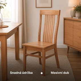 Stima Židle TAKUNA z masivního dubu