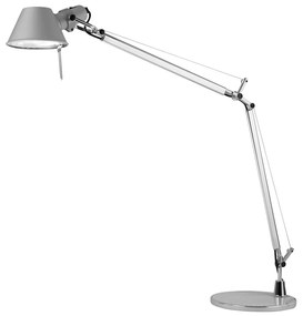 ARTEMIDE Stolní lampa Tolomeo, E27, hliník A001000+A004030